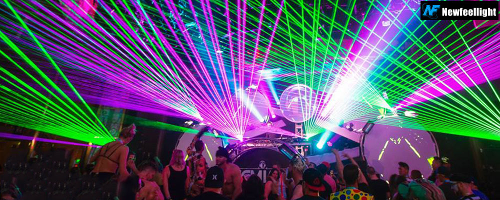 NF Laser Company Custom Laser Light Shows for Spectacular Cruise Ship