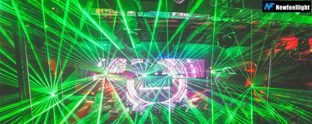 NF Laser Company Custom Laser Light Shows for Spectacular Cruise Ship