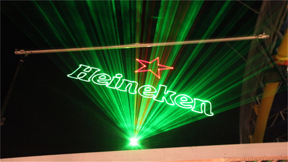 Laser light can enhance your product or brand marketing.