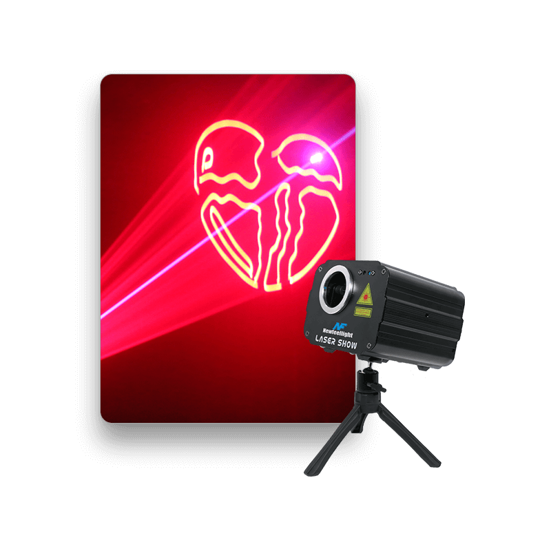 Newfeel Lasers Black Cube Remote Control Laser Lights Stage Show Proje