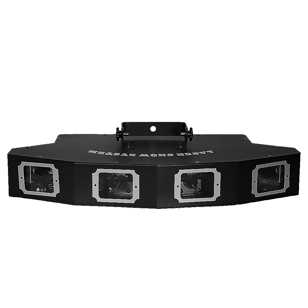 FX006 4 Heads RGB Laser Lights Scanning DMX Stage Party Laser