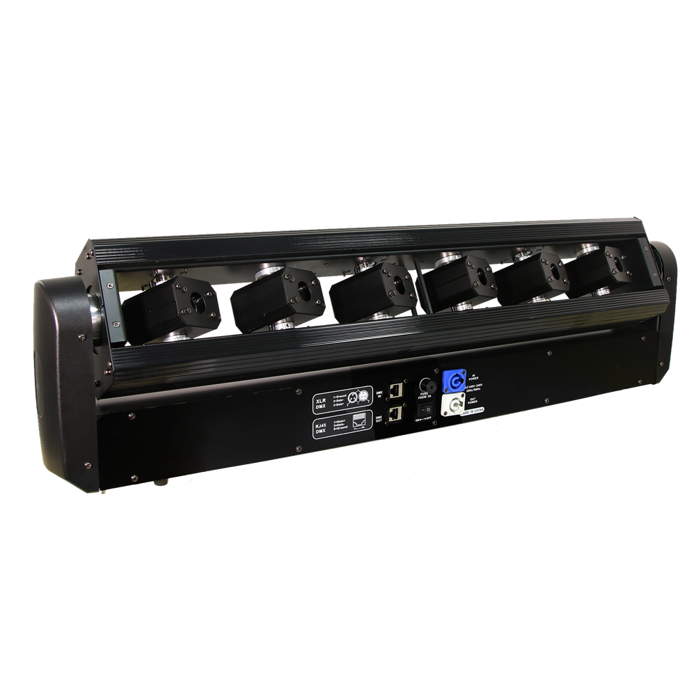 6 Eyes RGB Laser Moving Head Full Color Stage Laser Lights