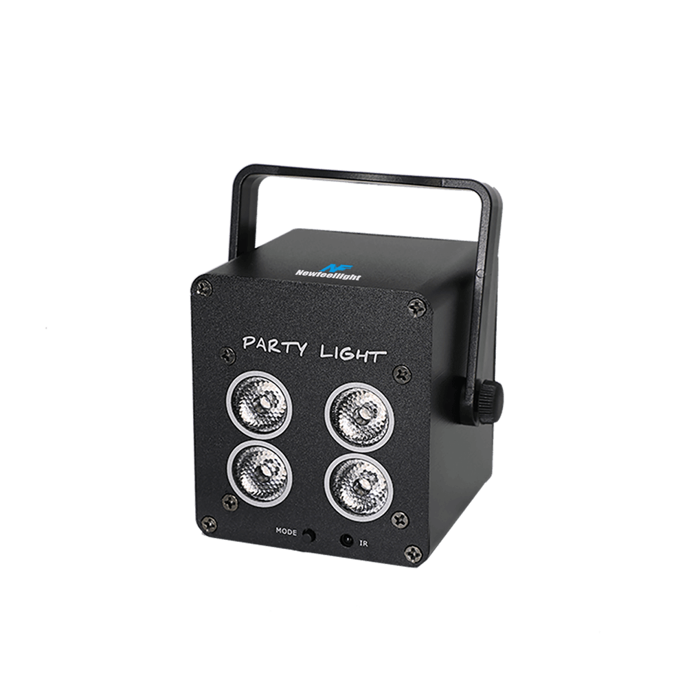 DJ Party light 4 eyes Wireless Remote Battery Par Light LED Wash Effec